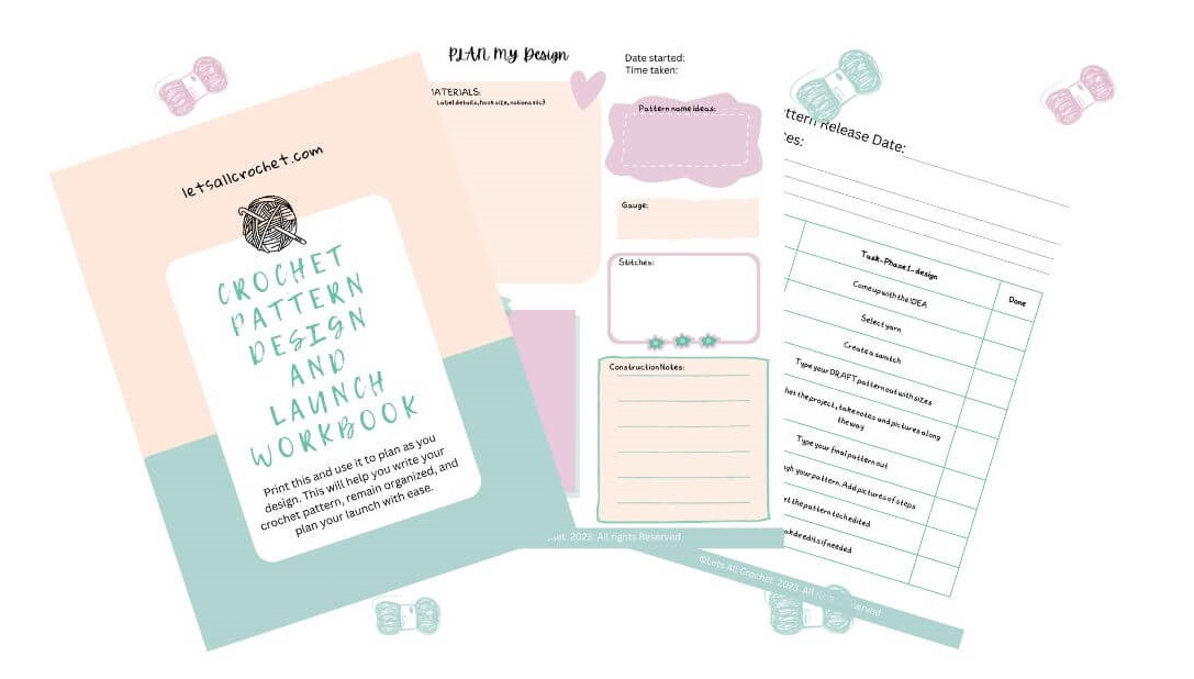 FREEBIE Crochet Pattern Design and Launch Workbook Download - Unique ...